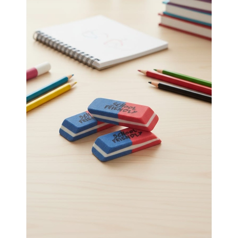 Set 3 radiere School Friendly, 40x14x8mm - eMAG.ro