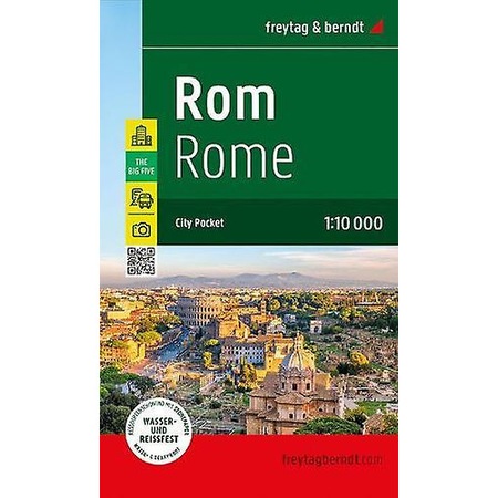 Harta orasului Roma, Ghiduri turistice, format 9x15cm, contine ...