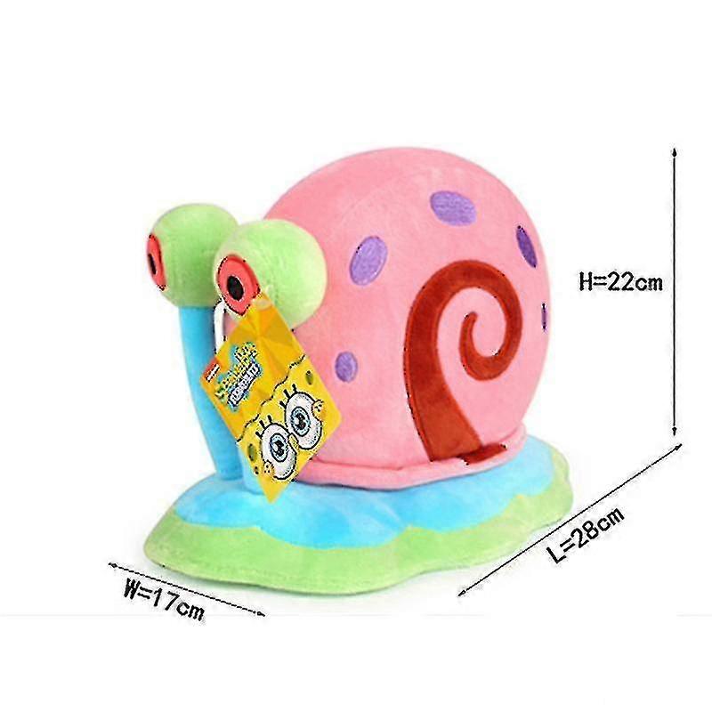 Jucarie de plus SpongeBob SquarePants, personaj Gary the Snail, 22cm ...