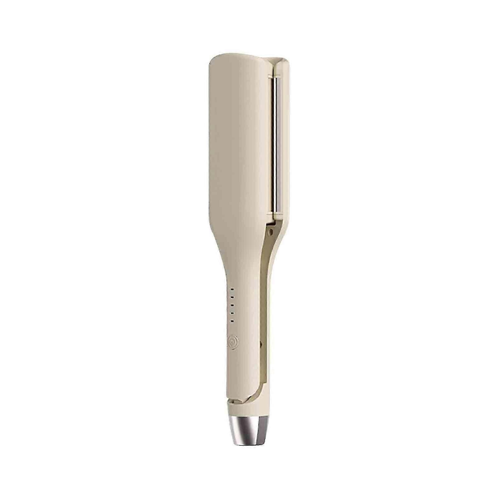 Ondulator V-shaped, 23x7cm, 5 trepte de temperatura, bej - eMAG.ro