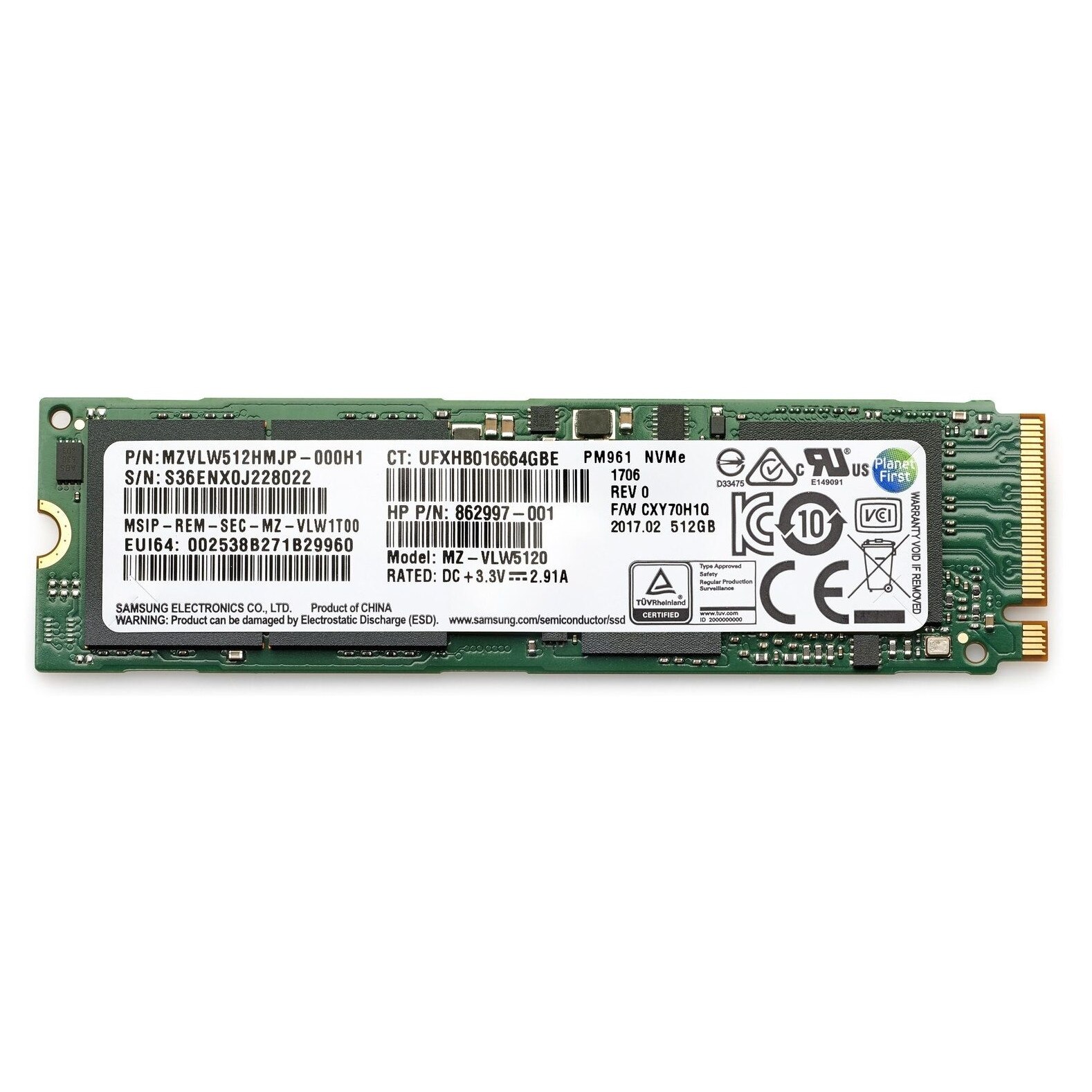 SSD HP 1TB NVMe PCIe 4x4 M.2 - eMAG.ro