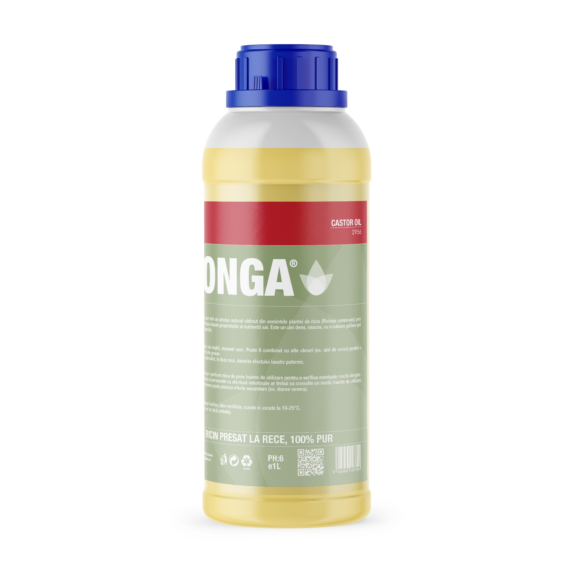 Ulei de Ricin Extra Pur, 100% Natural, Castor Oil – Ingrijire Par ...