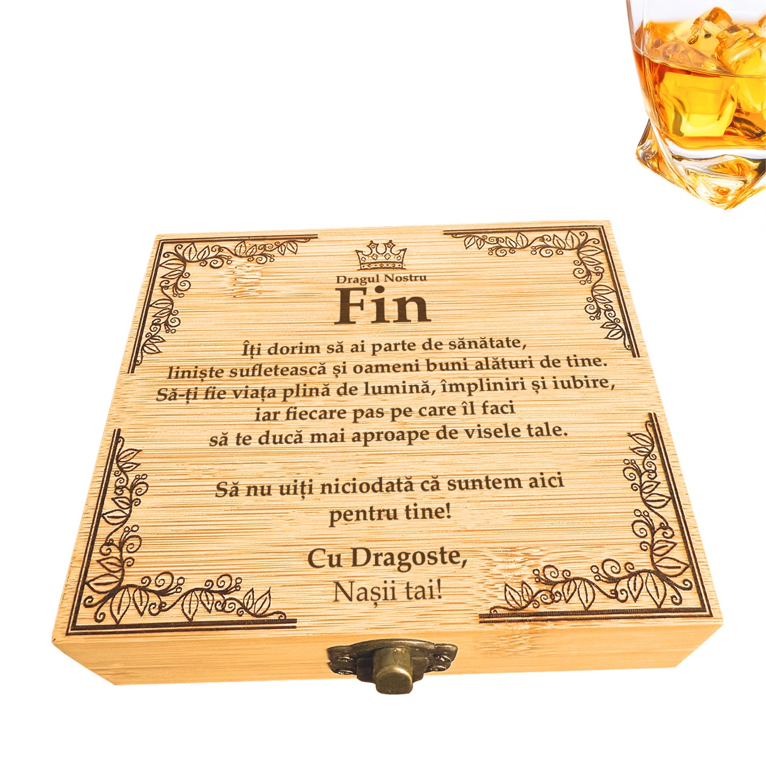 Cadou pentru Fin Zi de Nastere, Cadou Aniversar Fin de la Nasi, Set ...