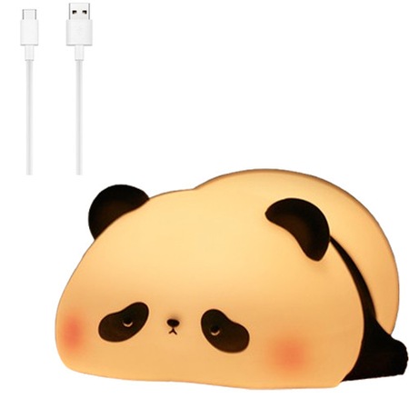 Lampa Panda din silicon pentru copii ABCognify — 3 moduri de iluminare ...