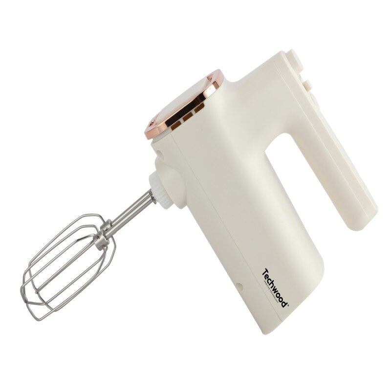 Mixer cu bol Techwood TMB-340, 500W, 6 viteze, 2x 3.5 l, Capac anti ...