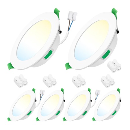 Set de 6 spoturi LED incastrate, Axroad Mall, Lampa LED, Dimmabile, 7W ...