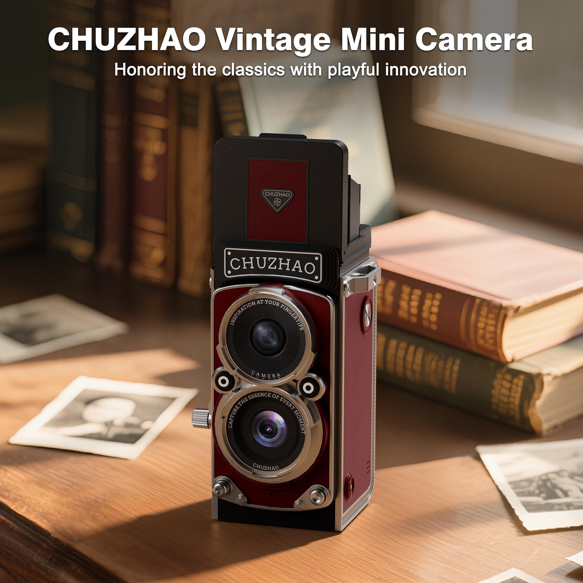 Aparat foto digital CHUZHAO, cu autofocus de 12MP, cu card de memorie ...