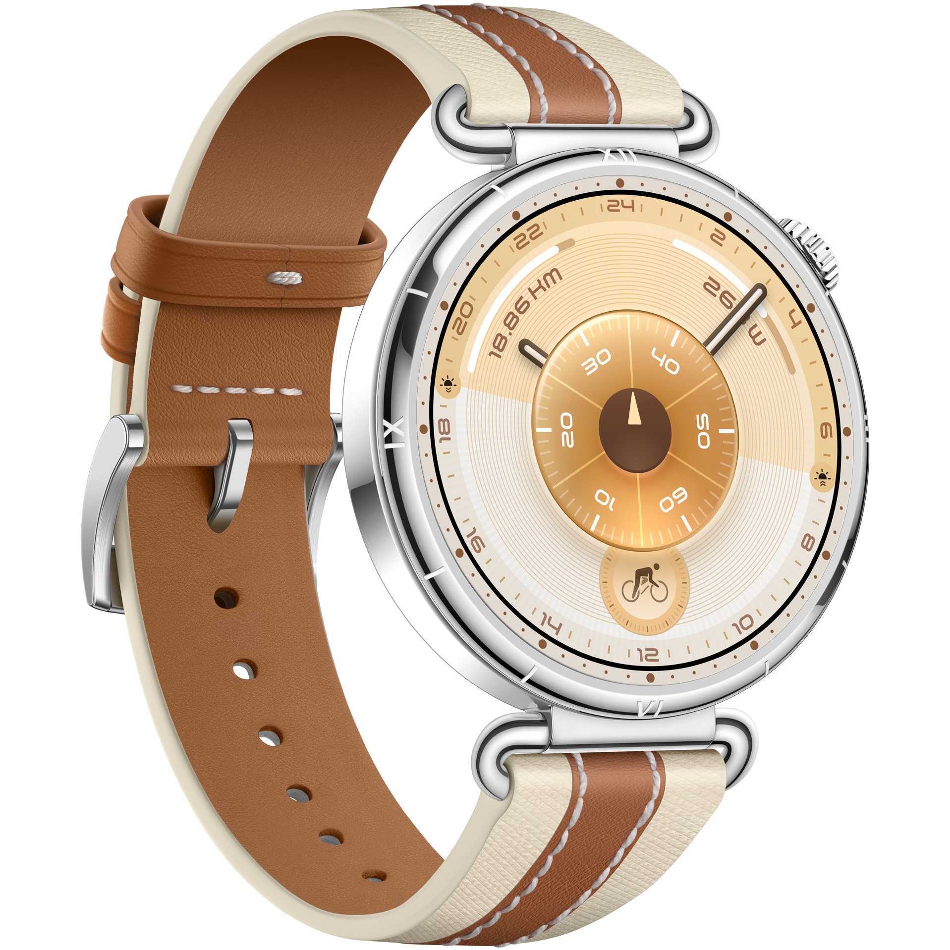 Smartwatch Huawei Watch GT 6, 41MM, Steel Stainless Steel Case, Brown ...