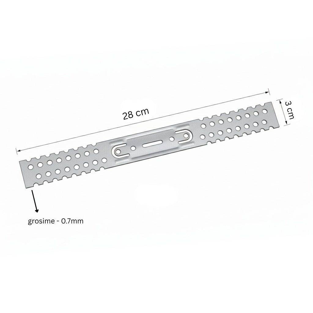 Set 50 Brida Multipla Atlantic - pentru fixare directa CD 60 Gips ...
