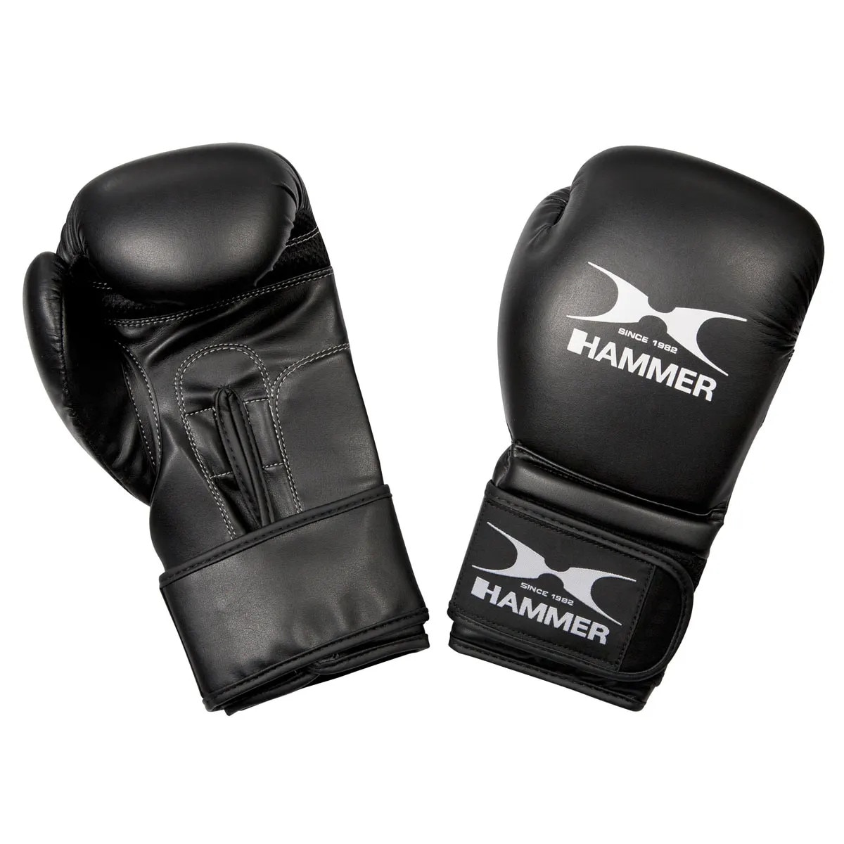 Manusi de Box Hammer Premium Training - 10oz, negru, captusite in 3 ...