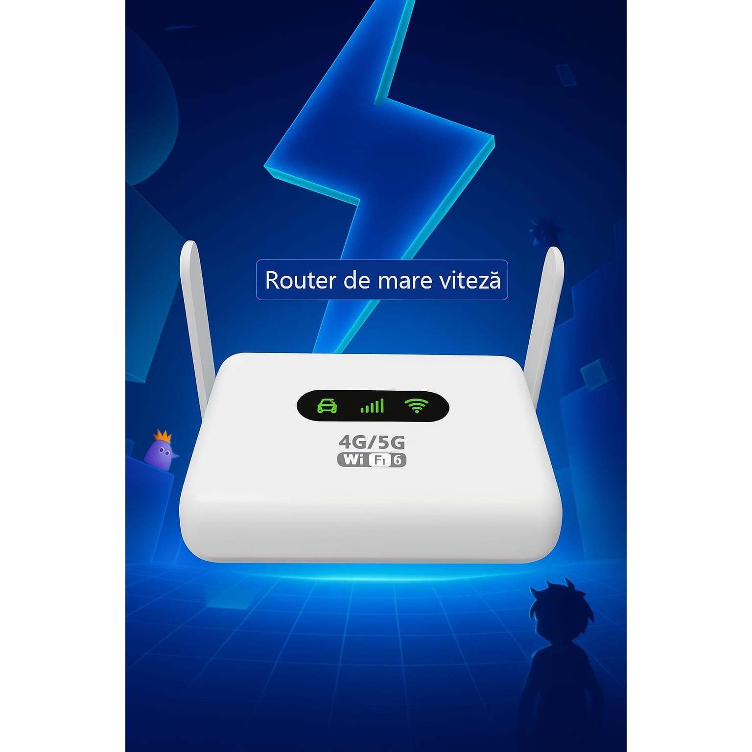 Router cu slot pentru cartela SIM Router mobil 4G - eMAG.ro