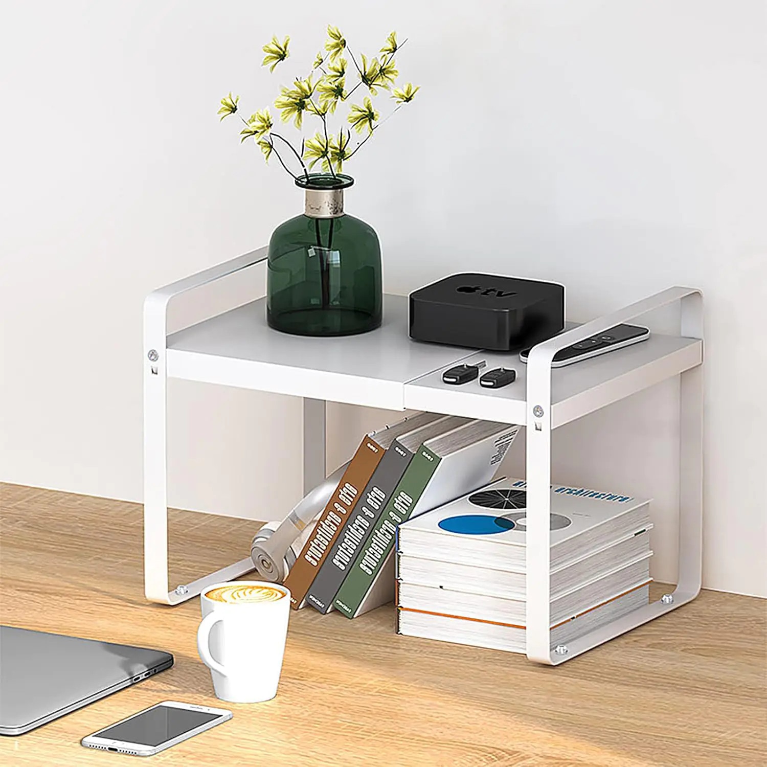 Raft Elindor® din Inox, Extensibil pentru Bucatarie, Organizator ...