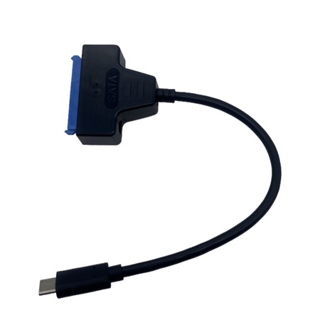 Adaptor hard disk HCUSR SATA la Type-C, cablu cititor HDD/SSD extern ...