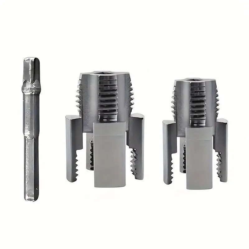 Set de filetare tevi PVC, 3 piese, 1/2"-3/4", integrat, compatibil cu ...