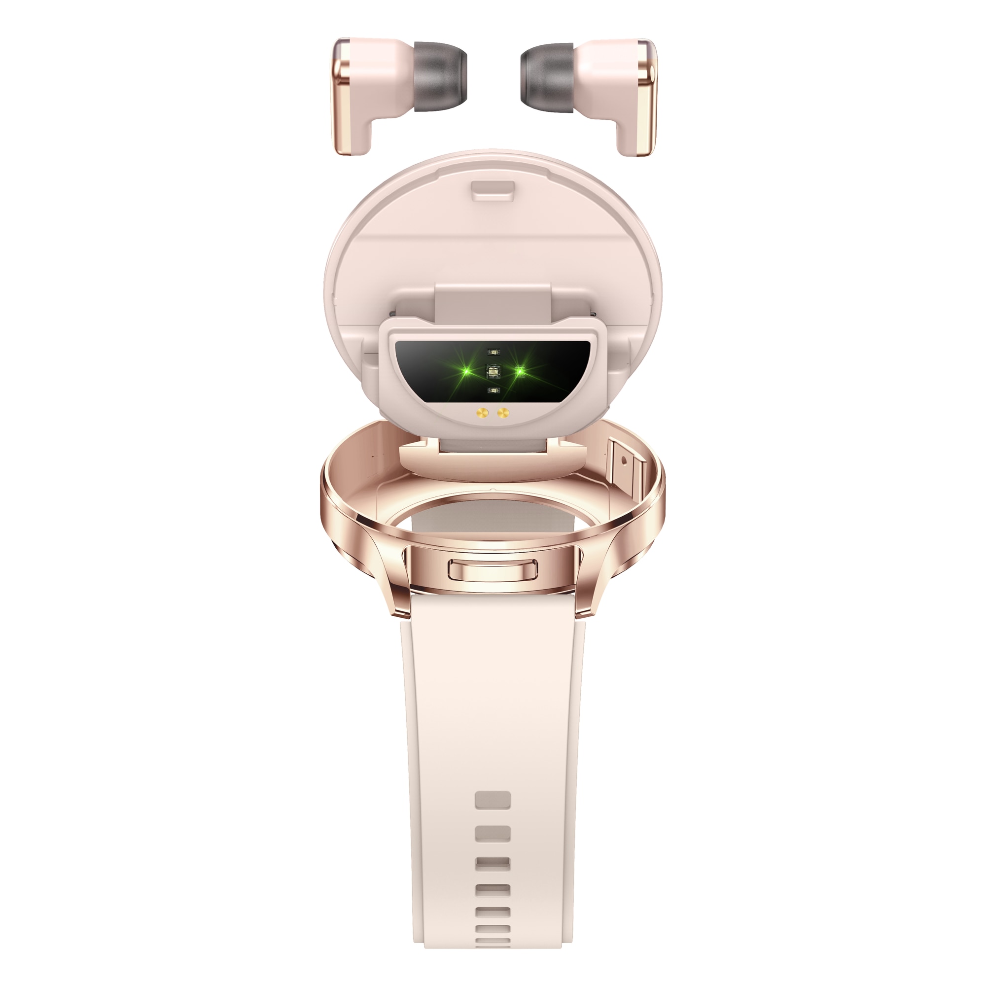 Смарт часовник със слушалки, T97, NFC функция/Мониторинг на здравето ...