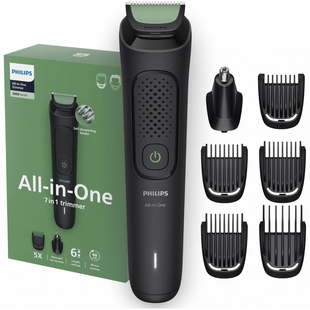 Aparat de tuns barba & parul de pe cap si corp 7in1 PHILIPS All-in-One ...