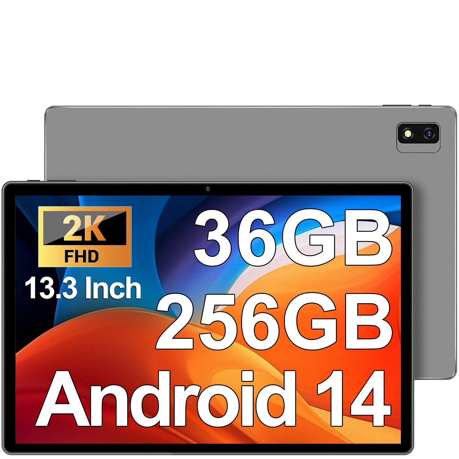 Tableta 13.3" Octa-Core, 256GB ROM, 36(12+24)GB RAM, Android 14.0, 5GHz ...