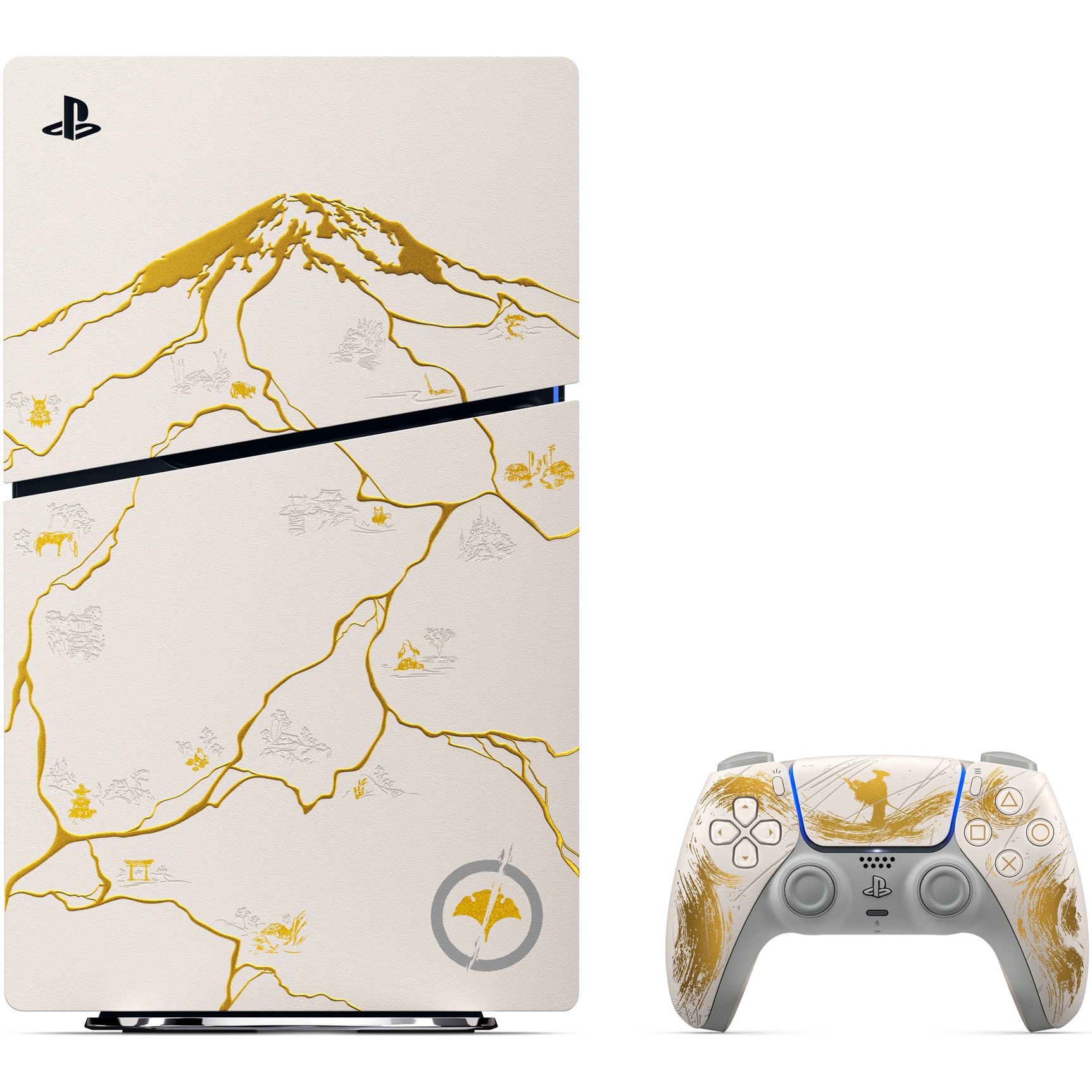 Consola PlayStation 5 (PS5) Slim, 1TB SSD, D-Chassis, Ghost of Yōtei ...
