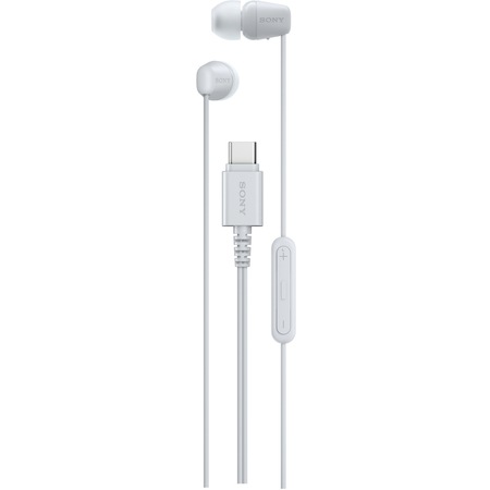 Casti In-Ear SONY IER-EX15CW, Cu Fir, Microfon, USB-C, Alb - eMAG.ro