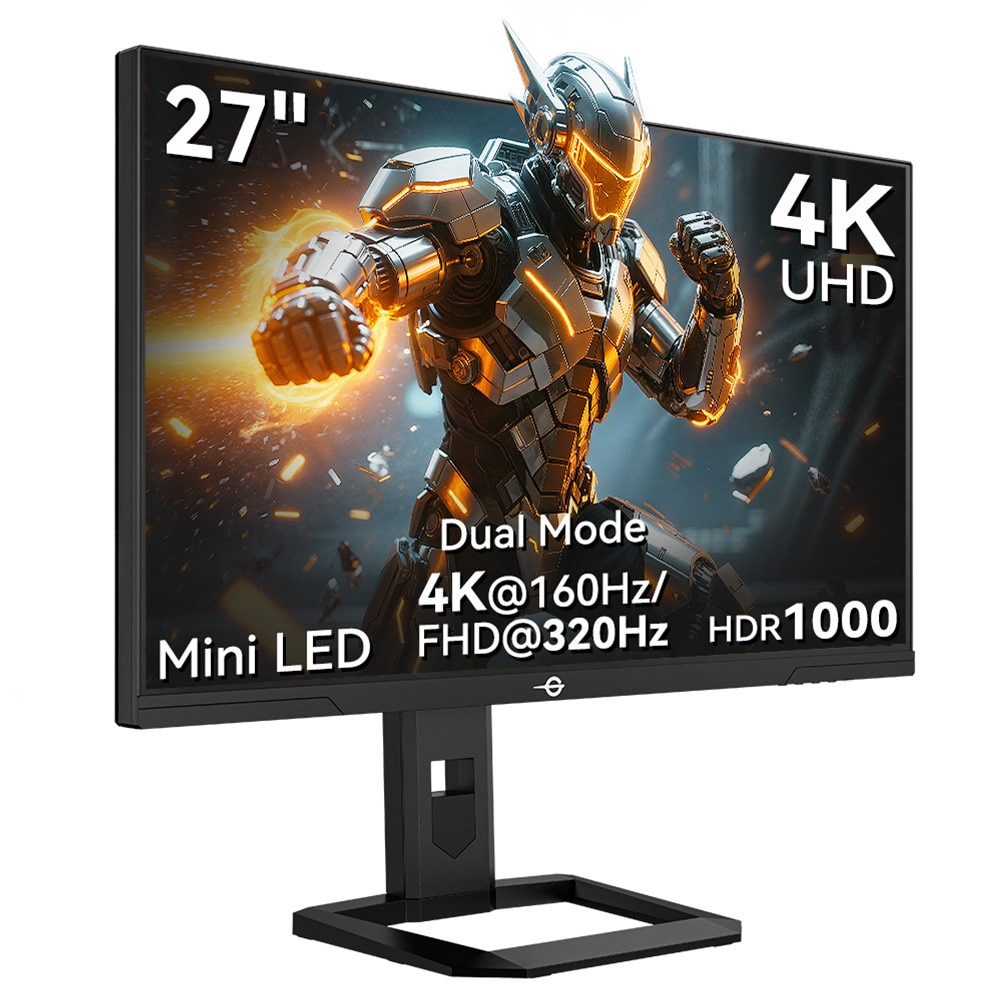 Mini LED Monitor Gaming TITAN ARMY P275MV PLUS, 27'', 4K@160Hz/FHD ...