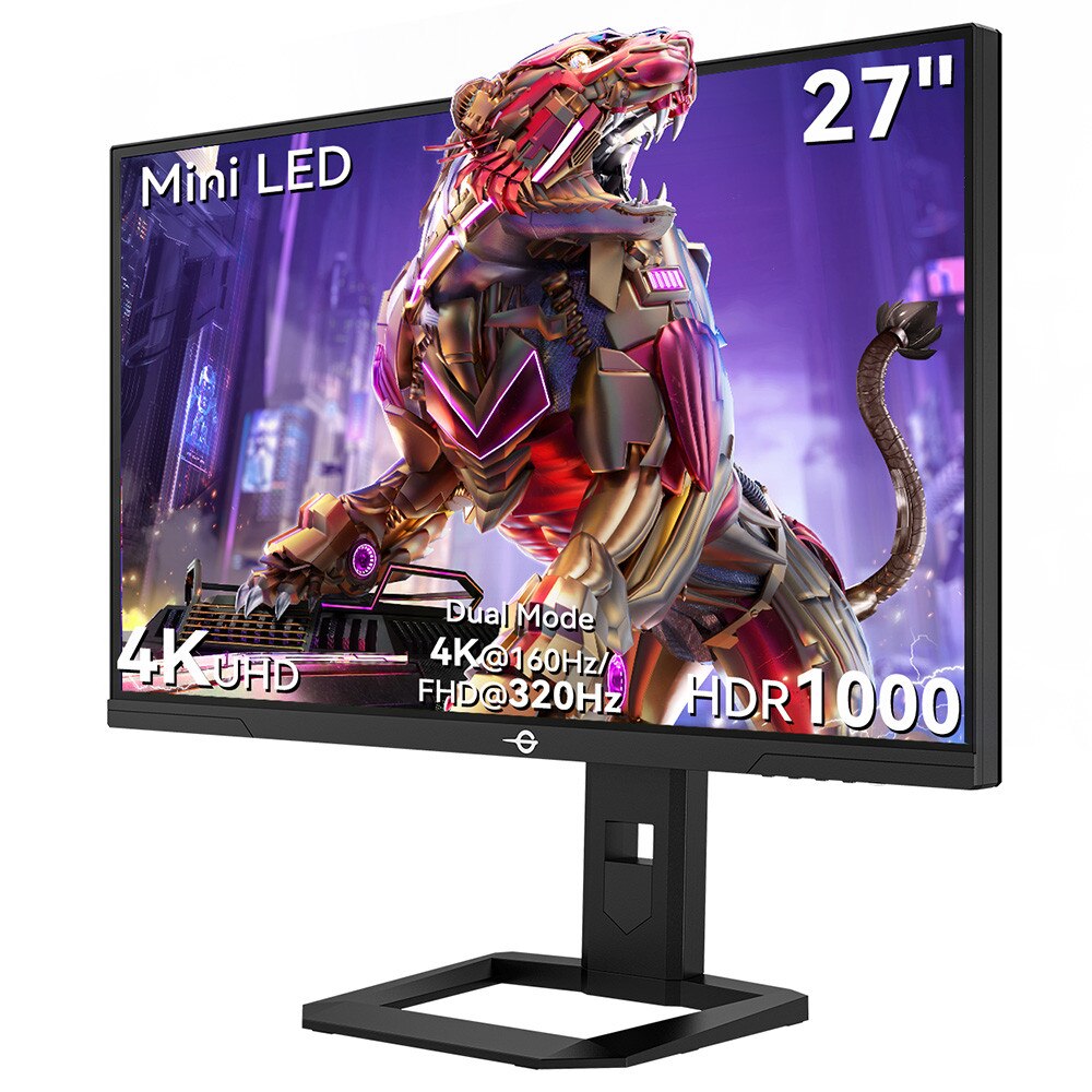 Mini LED Monitor Gaming TITAN ARMY P275MV PLUS, 27'', 4K@160Hz/FHD ...