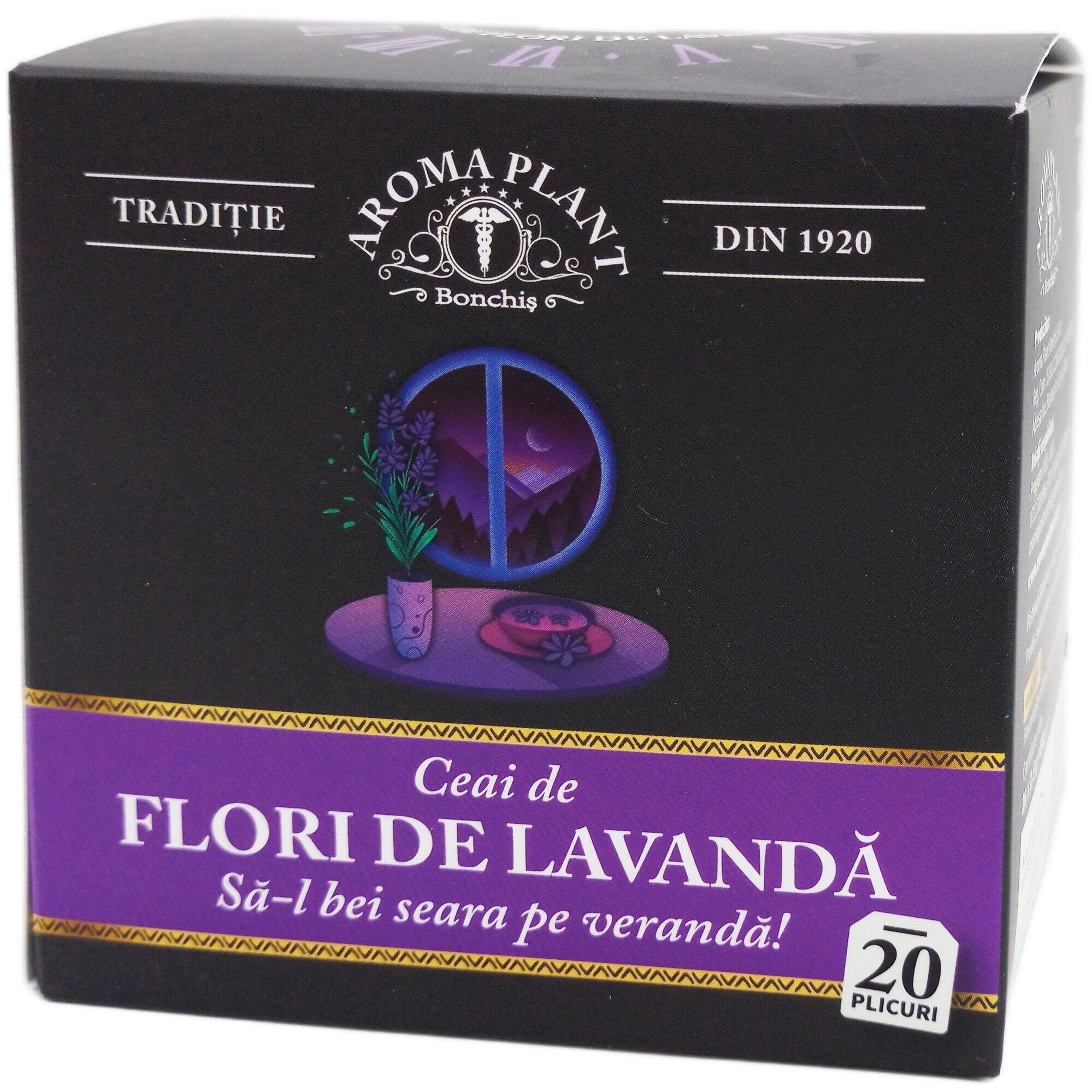 Ceai de Lavanda (Lavandula angustifolia) flori, 100% natural, fara ...