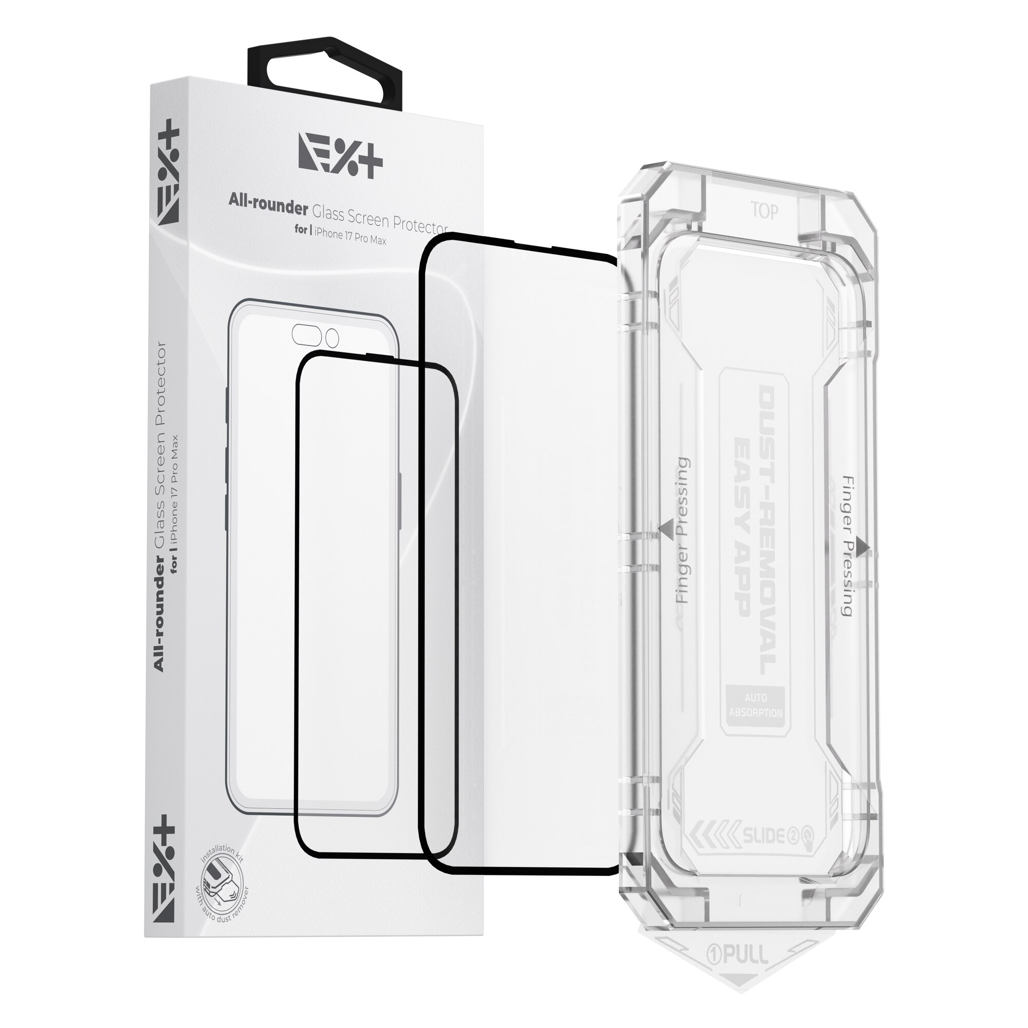 Стъклен протектор All-rounder NOA за Iphone 17 Pro Max - eMAG.bg