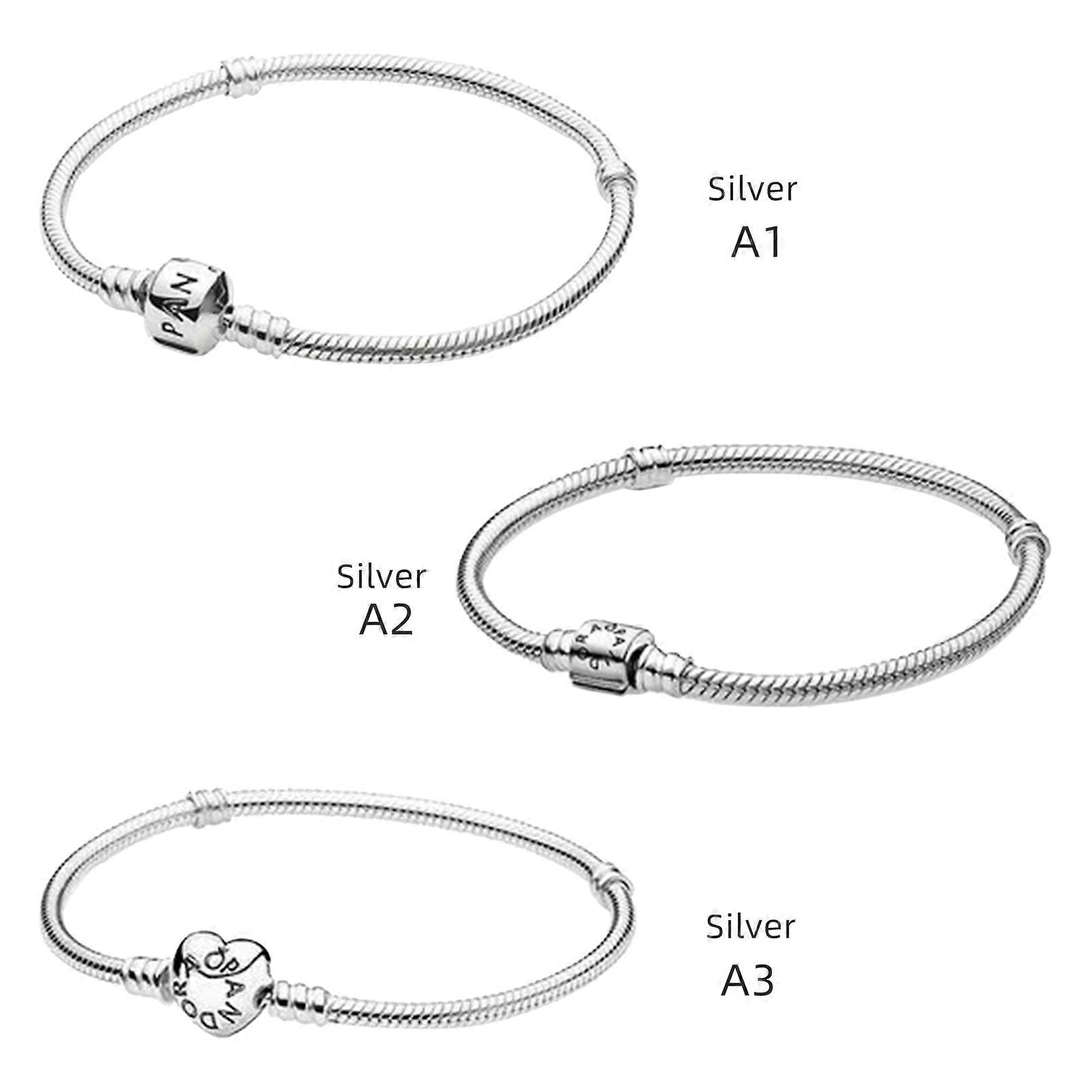 Bratara din argint, Pandora, 18 cm, pentru femei - eMAG.ro