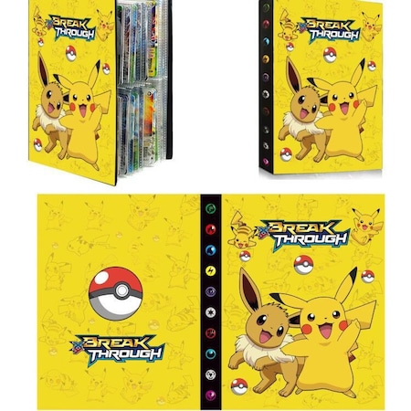 Album pentru Carti Pokemon, colectie 240 carti, rezistent la praf si ...