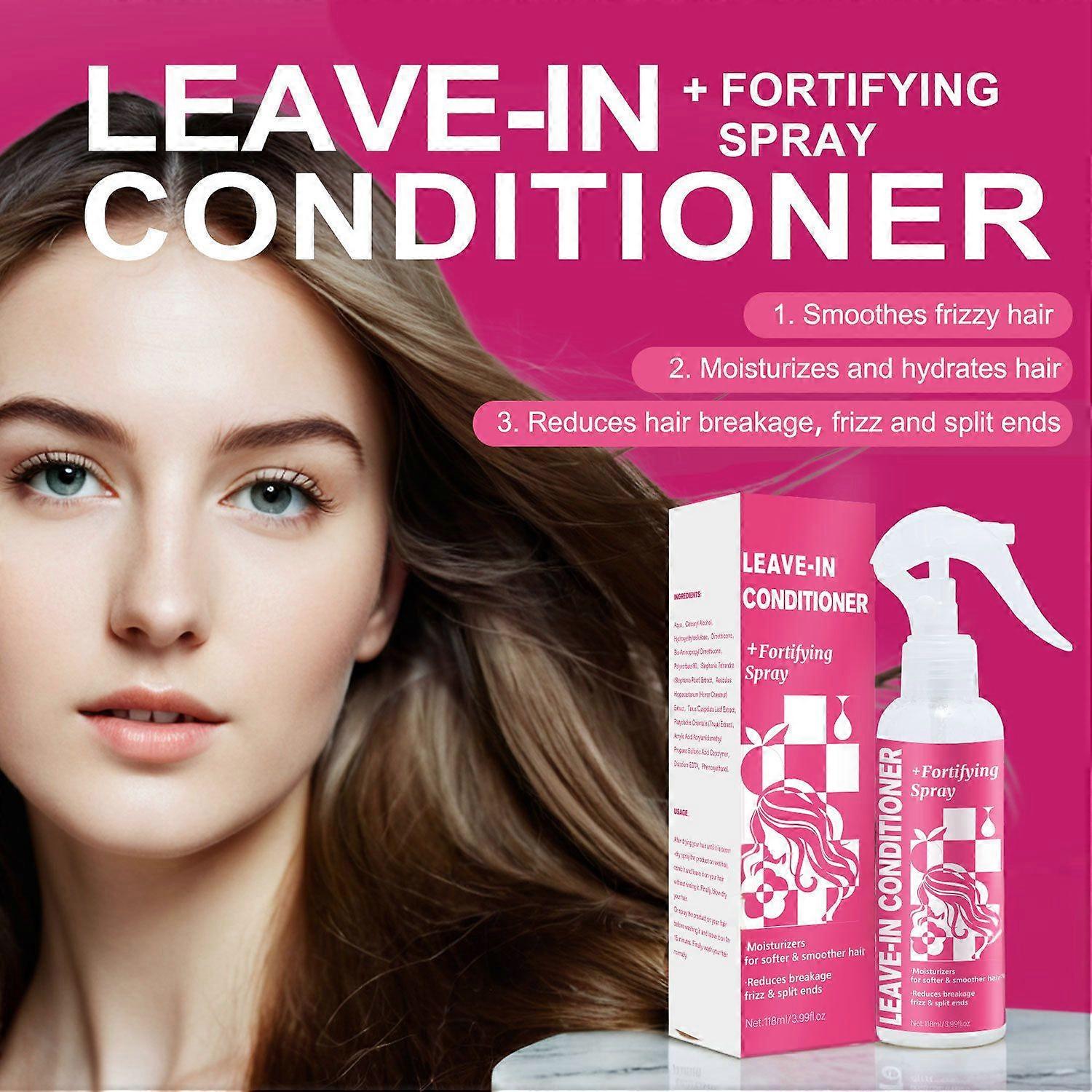 Balsam de par Leave-in, 2 buc, anti-frizz, 118ml, hidratant, pentru ...