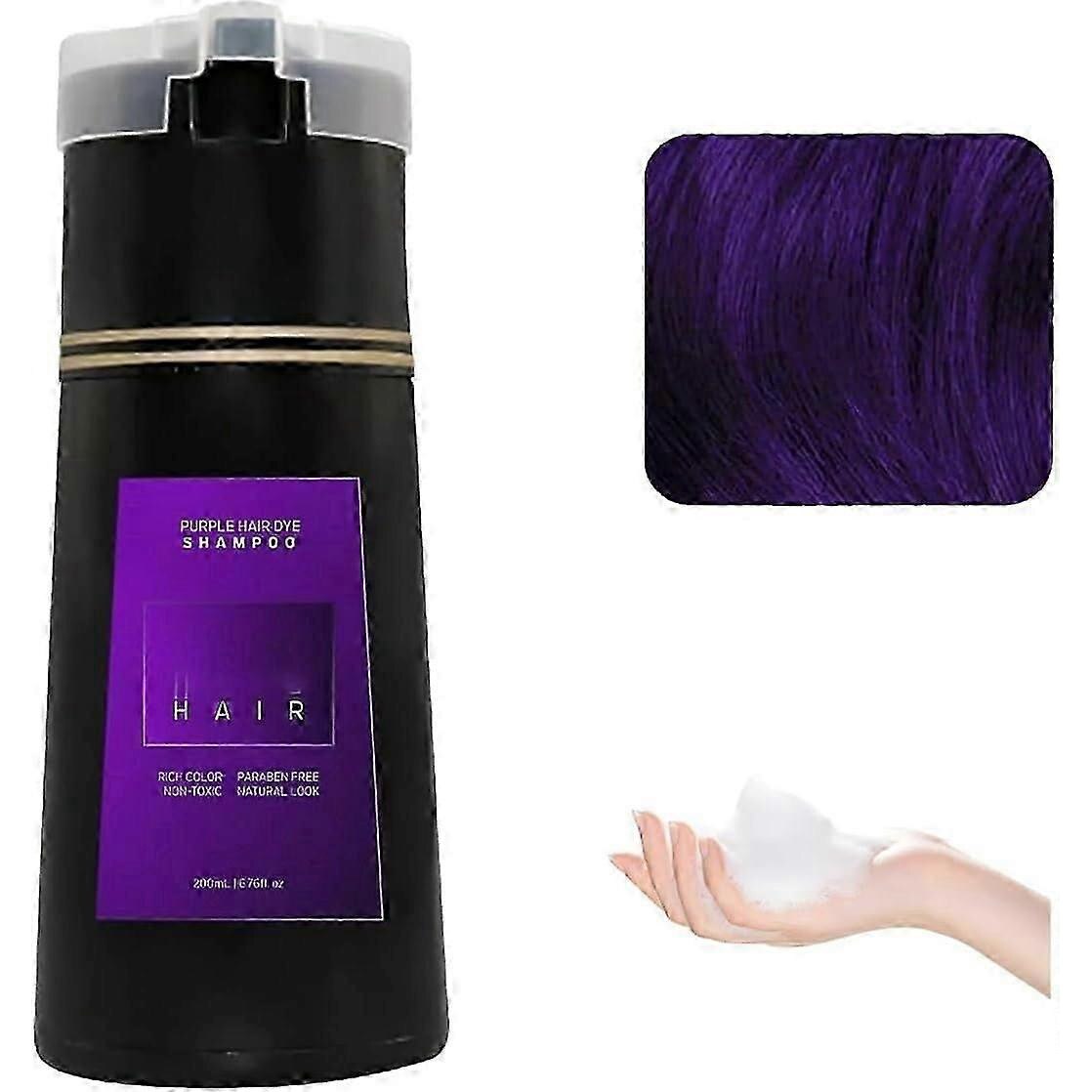 Sampon de par colorant instant, nuanta naturala, acoperire pentru par ...