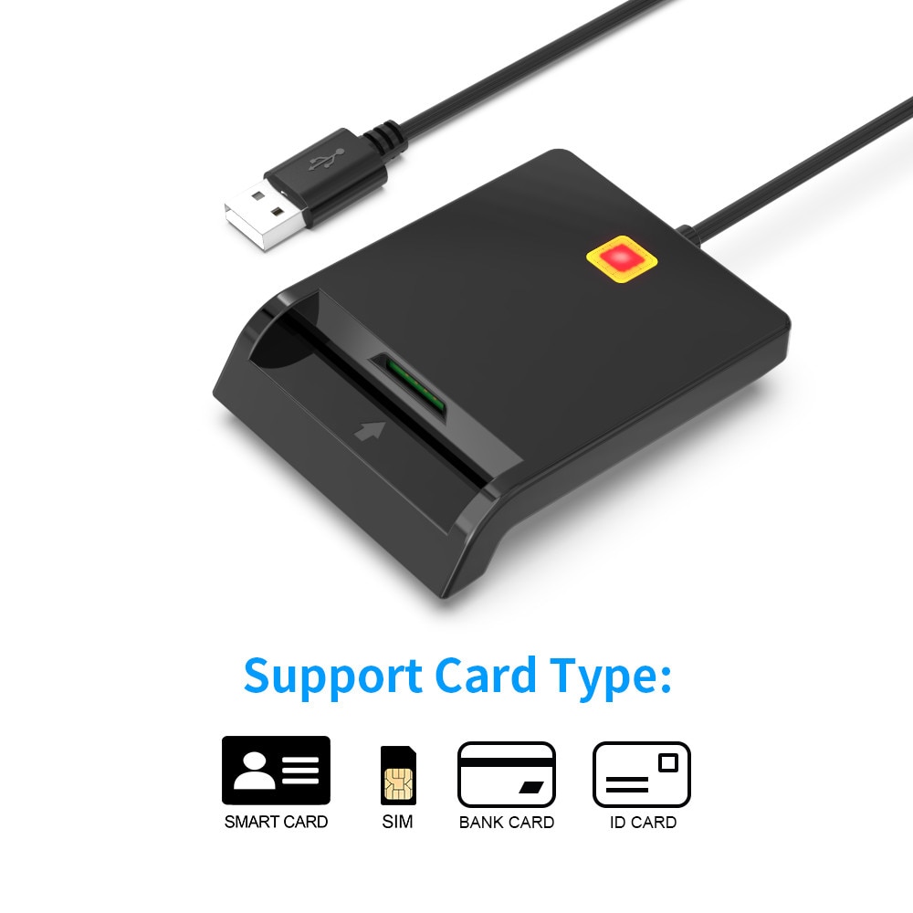 Cititor electronic carti de identitate multifunctional compatibil CAC ...