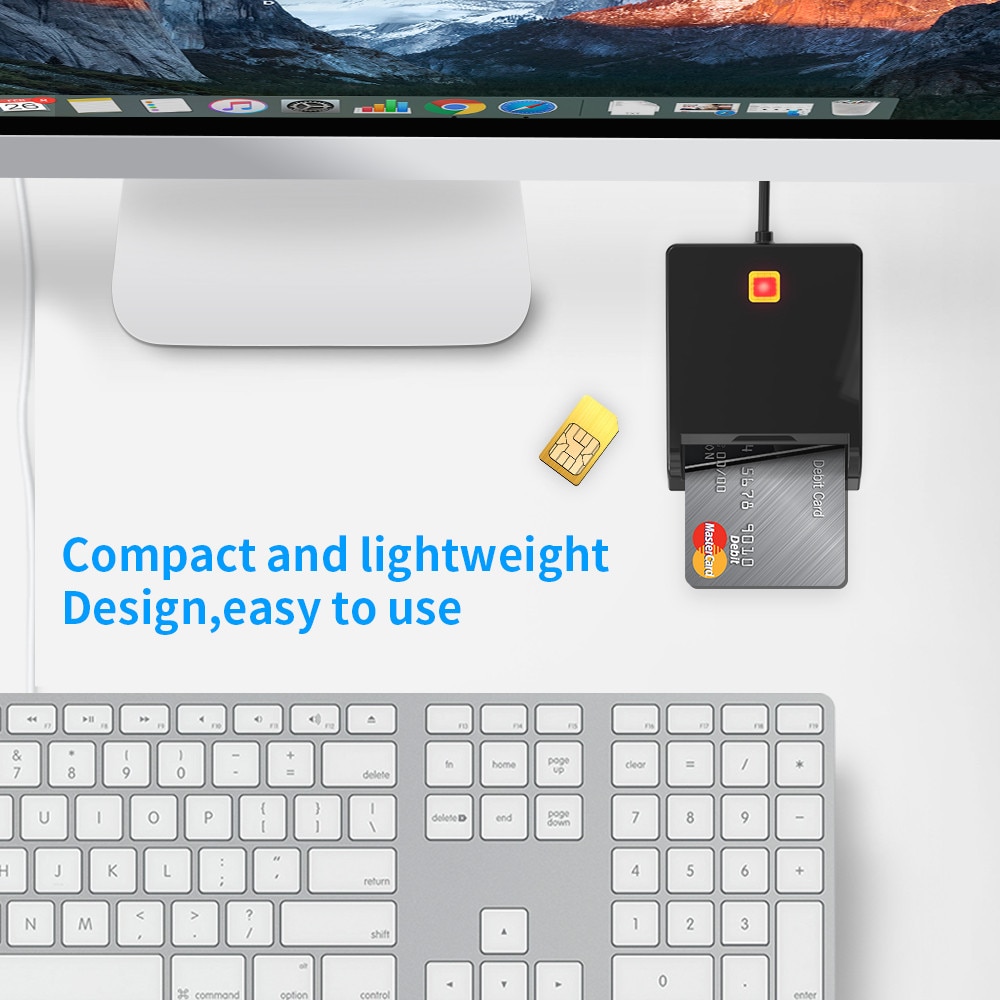 Cititor electronic carti de identitate multifunctional compatibil CAC ...