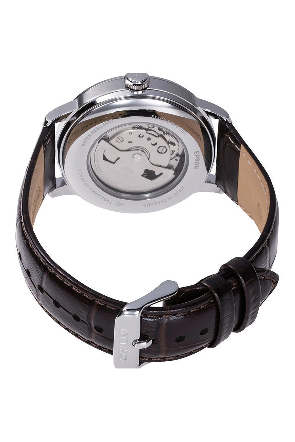 ORIENT, Ceas mecanic Classic Bambino Sun&Moon, Maro fango - eMAG.ro