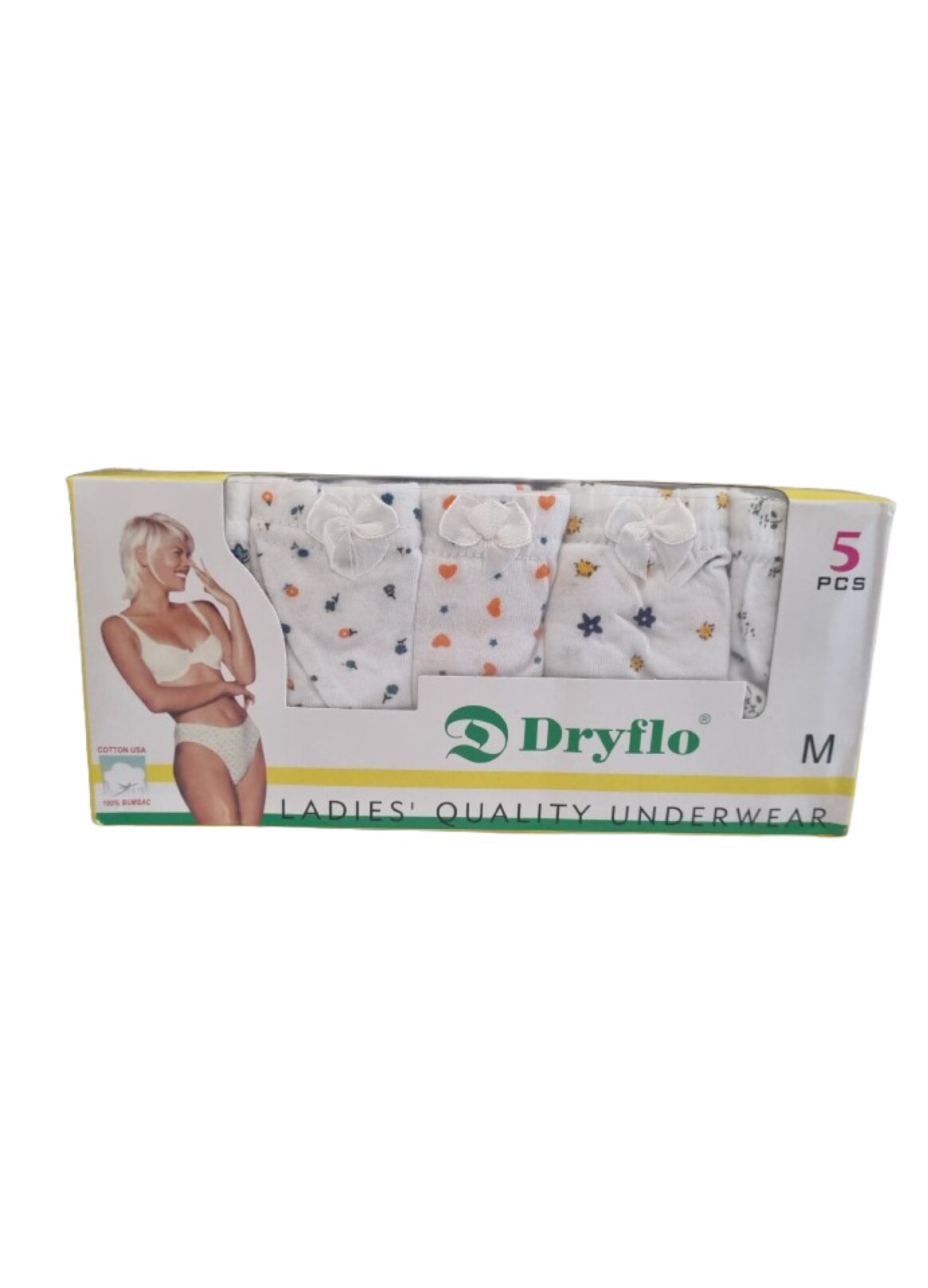 Set de 5 perechi de lenjerie intima (chiloti) pentru femei, marimea M ...