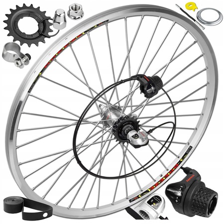 Roata completa bicicleta Stars Circle 26", 3 viteze Shimano Nexus ...