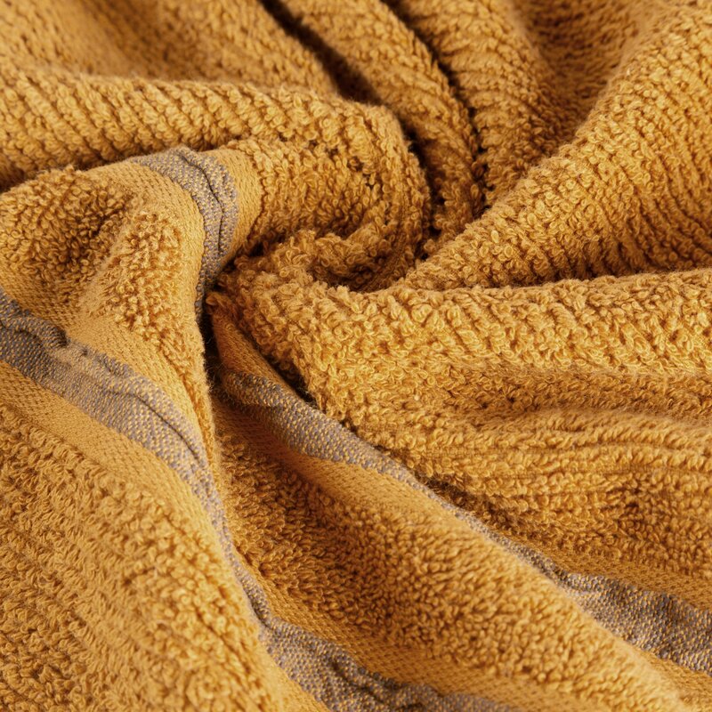 Prosop de baie Eurofirany Dina 70x140cm, welurowy, bordura simpla, 500 ...