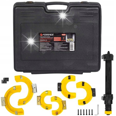 Set scule auto, Forsage, sciagacz sprezyn mecanic 1500 kg, 6 capete ...