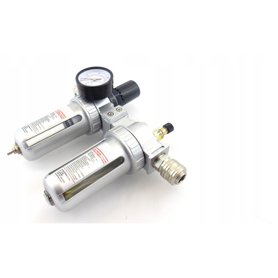 Filtru de aer cu regulator si lubrifiant Falon-Tech, 1/2", 0,04 mm ...