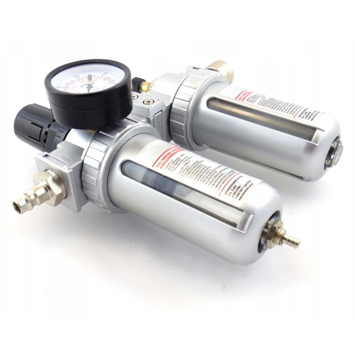 Filtru de aer cu regulator si lubrifiant Falon-Tech, 1/2", 0,04 mm ...