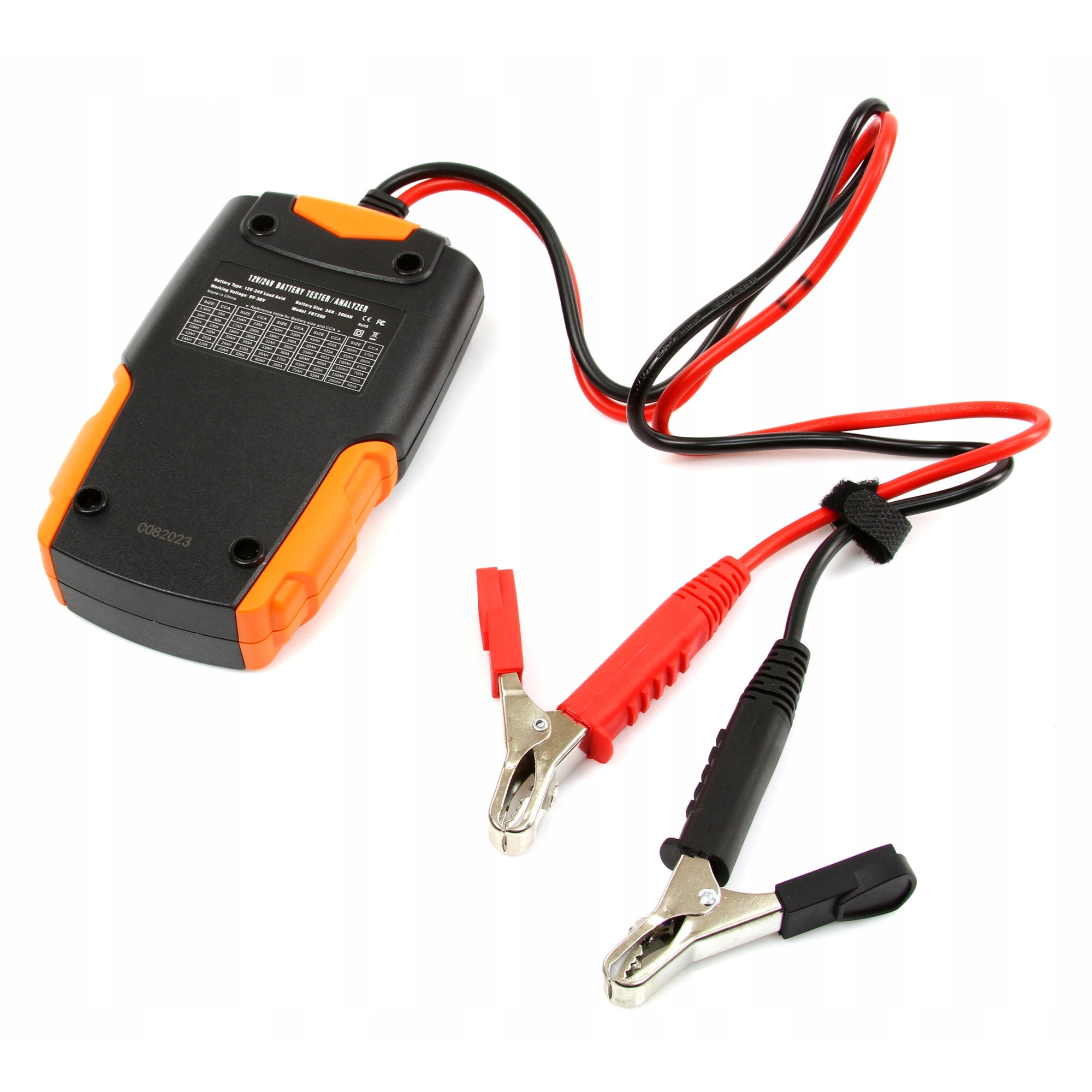 Тестер за автомобилни акумулатори Eurokomp 3-200Ah 12V 24V, LCD, ABS - eMAG.bg