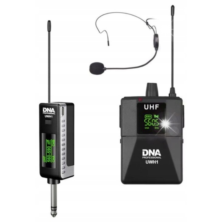 Microfon fara fir, DNA, Negur, 560-590 MHZ - eMAG.ro