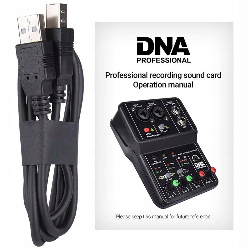 Mixer audio analogic DNA MIX 2, 2 canale, interfata audio USB, Hi-Z ...