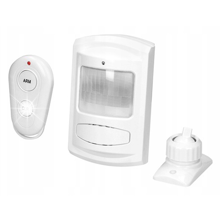 Alarma cu senzor de miscare, GSM ORNO, wireless, 80m, 10m, 70x112x38mm ...