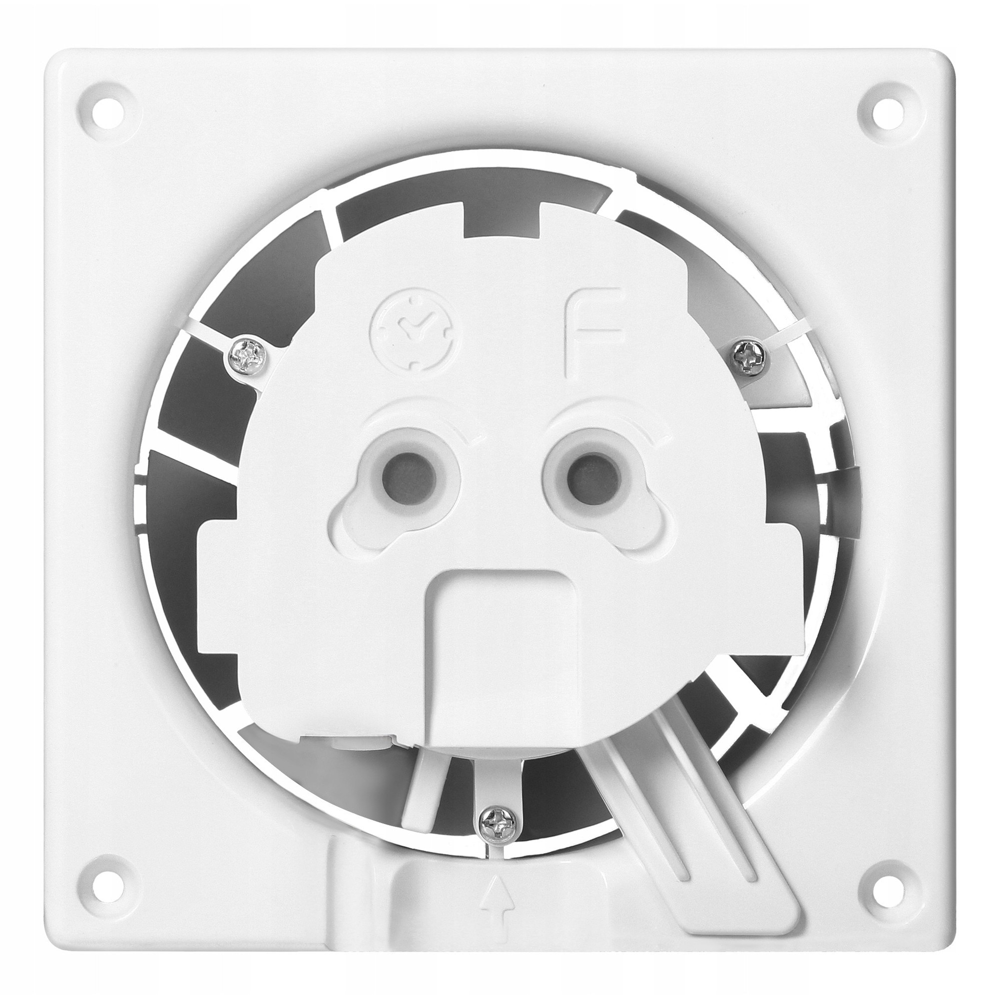 Ventilator baie ORNO cu timer si higrostat, 100mm, alb, set cu panou ...