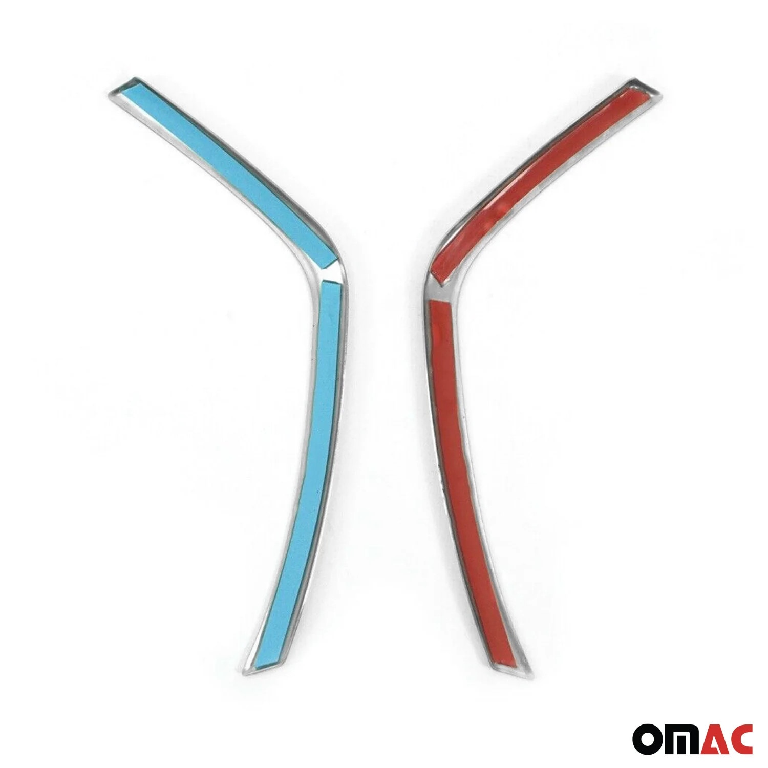 Accesorii auto, Dacia, grile radiator din inox, 2 bucati, argintii ...