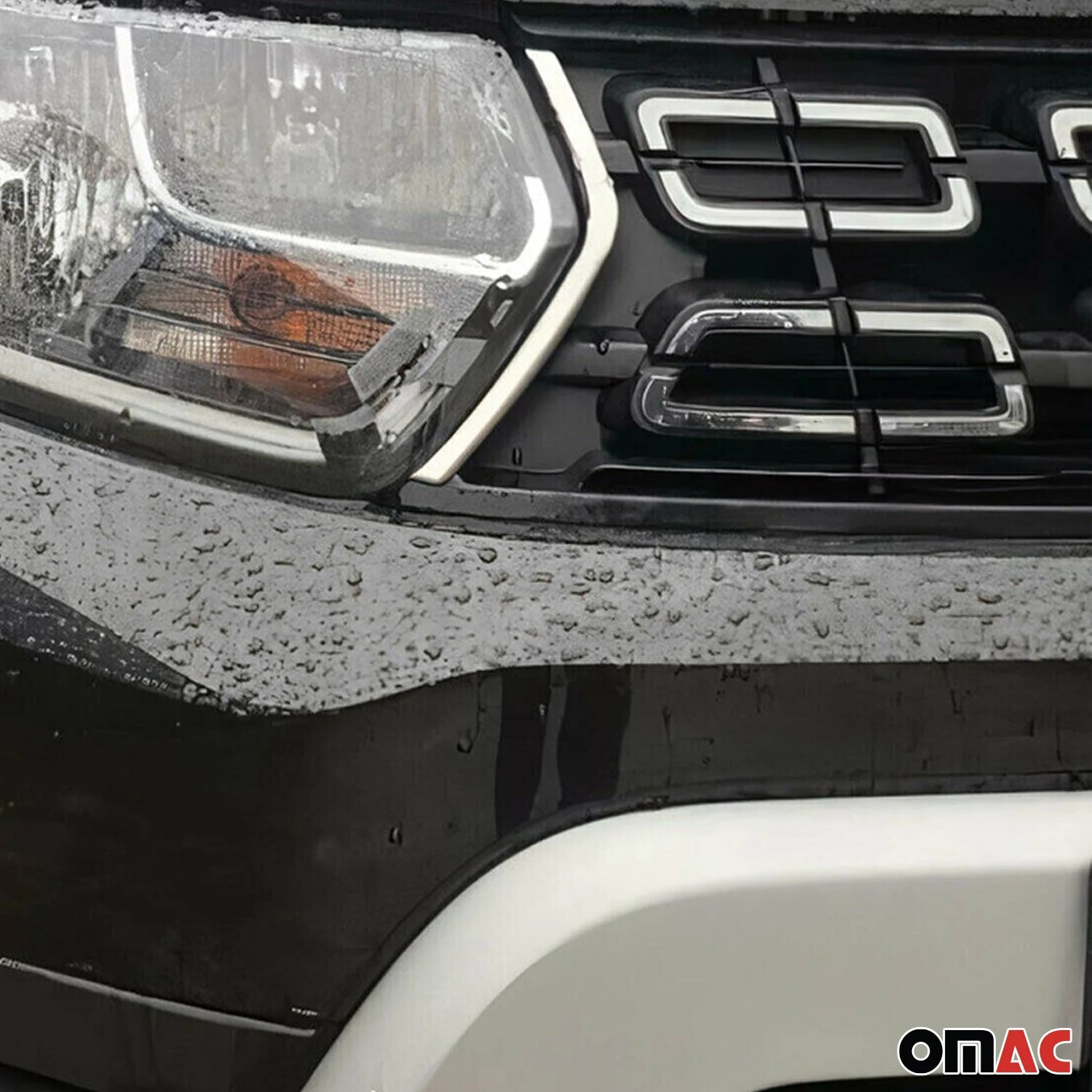 Accesorii auto, Dacia, grile radiator din inox, 2 bucati, argintii ...