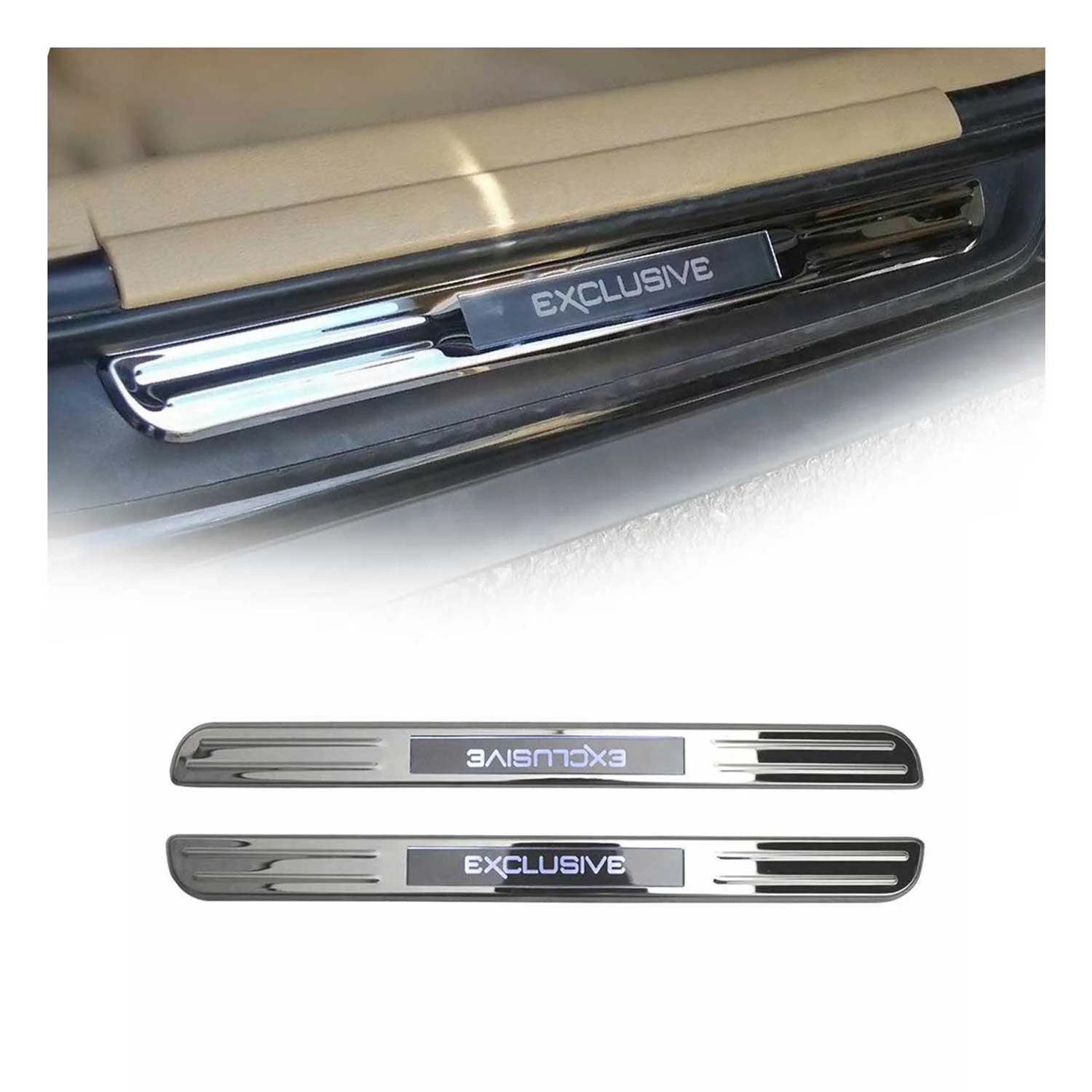Praguri usi exclusive pentru VW Scirocco 2009-2025 din otel inoxidabil ...