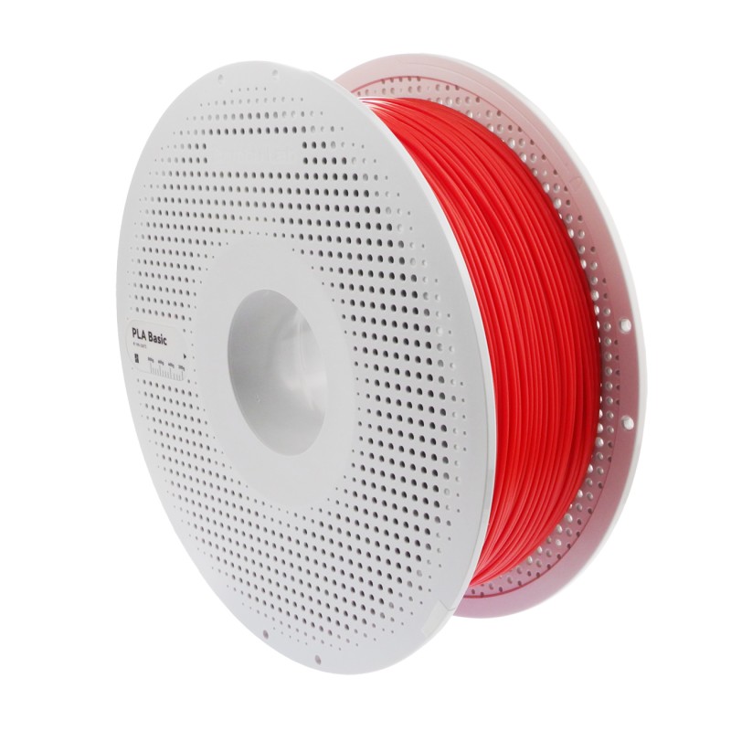 Rola filament BambuLab, RFID, PLA Basic - Rosu, 1.75 mm, 1kg ...