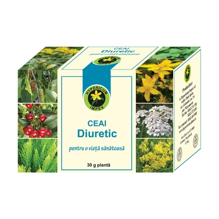Ceai Diuretic 30 g Hypericum Impex - eMAG.ro